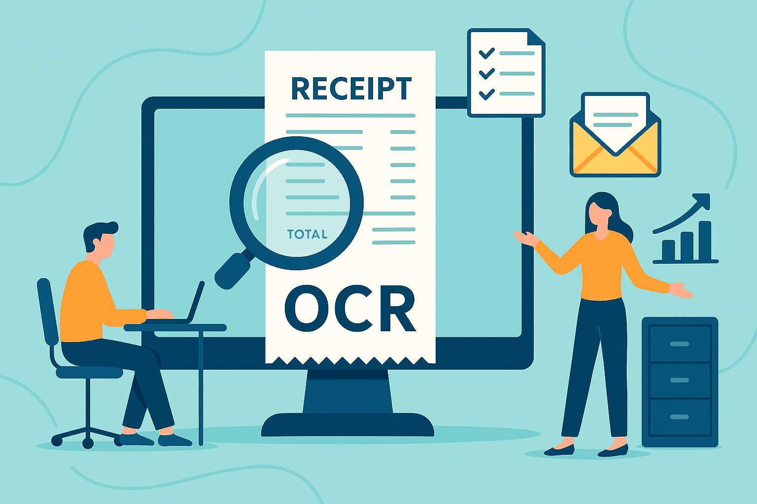 OCRで領収書処理を効率化！仕組みと基本機能をわかりやすく解説